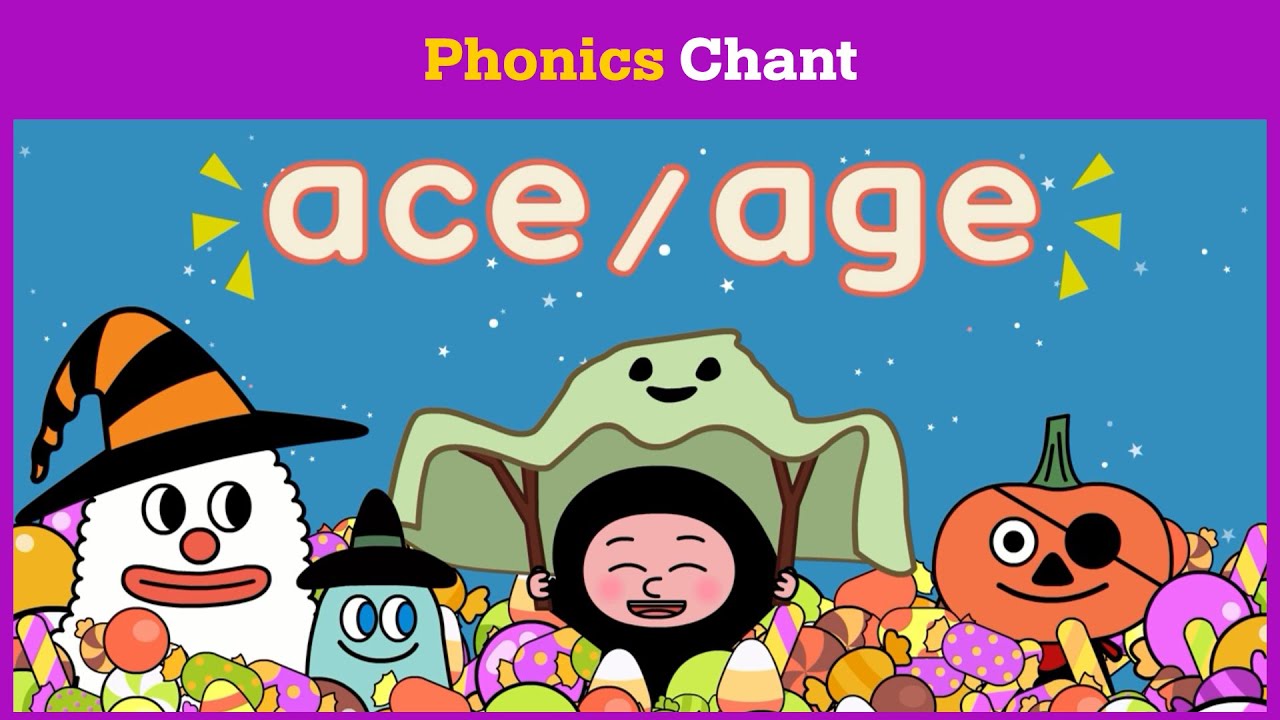 Phonics ace/age l Phonics Chants l Kids Songs l Song & Chant l DODO ABC ...