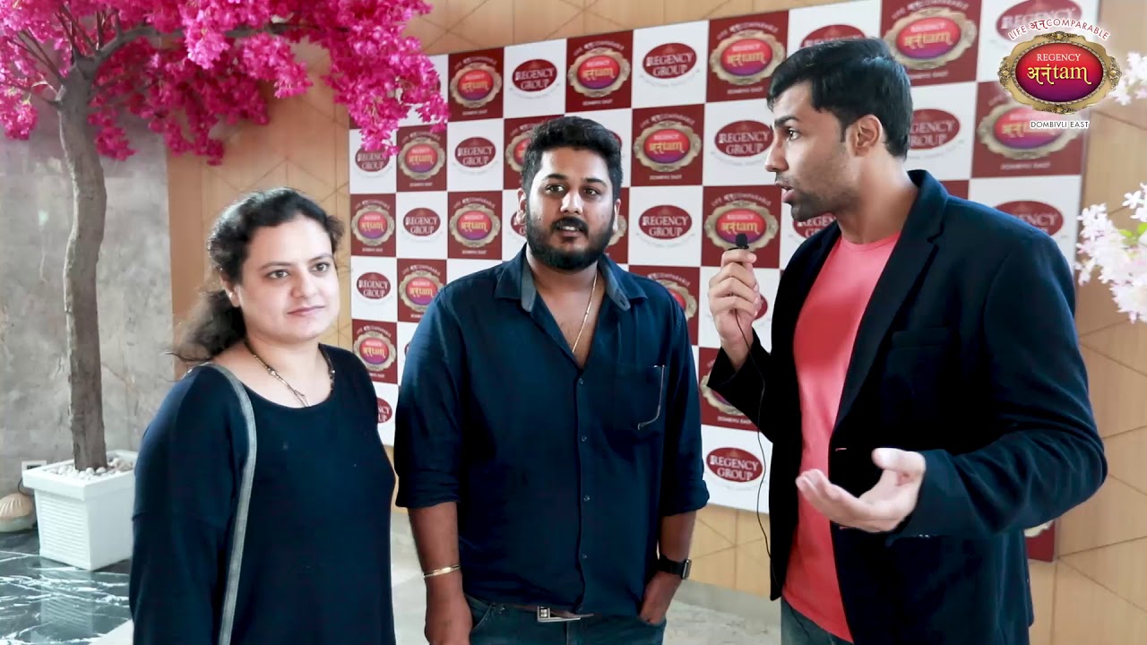 Views of visitors visiting Regency Anantam at launch - YouTube