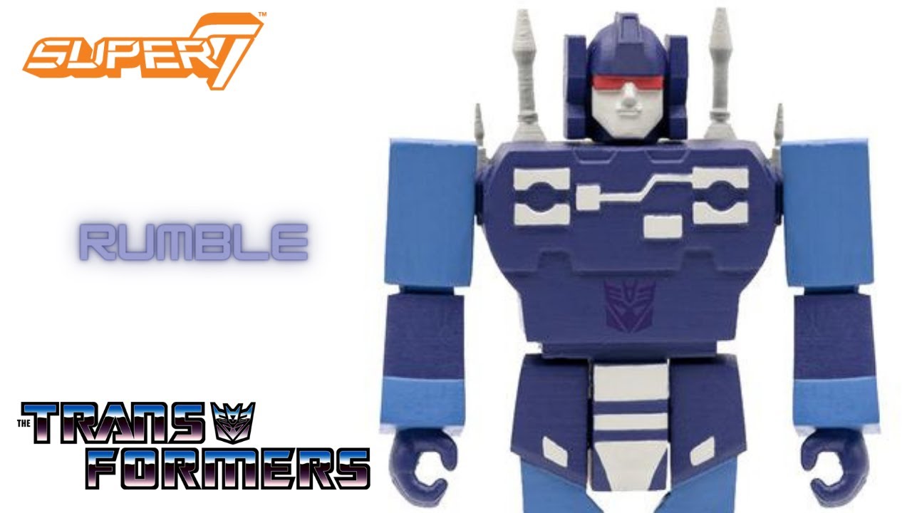 Transformers G1 Rumble Figure Review - YouTube