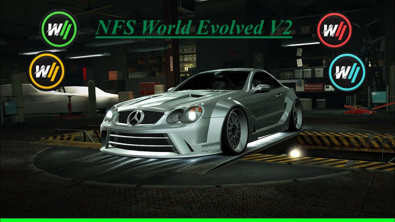 NFS World Evolved V2 daily challenge series (C class, win the race, 2 ...