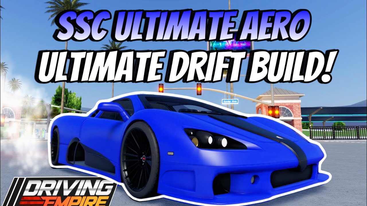 Ultimate DRIFT BUILD With the SSC Ultimate Aero! | Driving Empire - YouTube