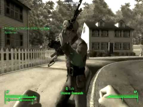 Fallout 3 Chinese Invasion Tranquility Lane! - YouTube