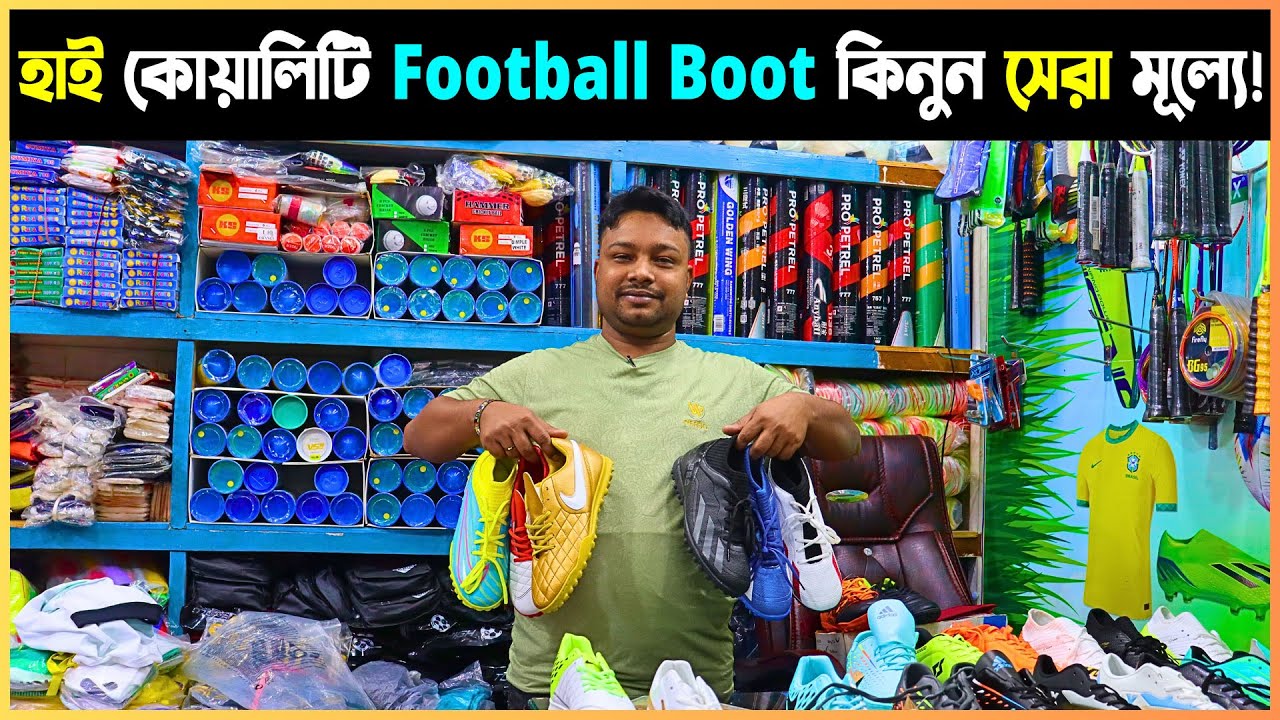 Football Boots Price in BD 2024 | ফুটবল বুটের দাম ২০২৪ | Sports Shoe Shop in Dhaka (Gulistan ...