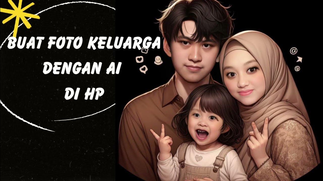 CARA MEMBUAT FOTO ANIMASI WAJAH SENDIRI DENGAN AI di HP // UNTUK PEMULA ...