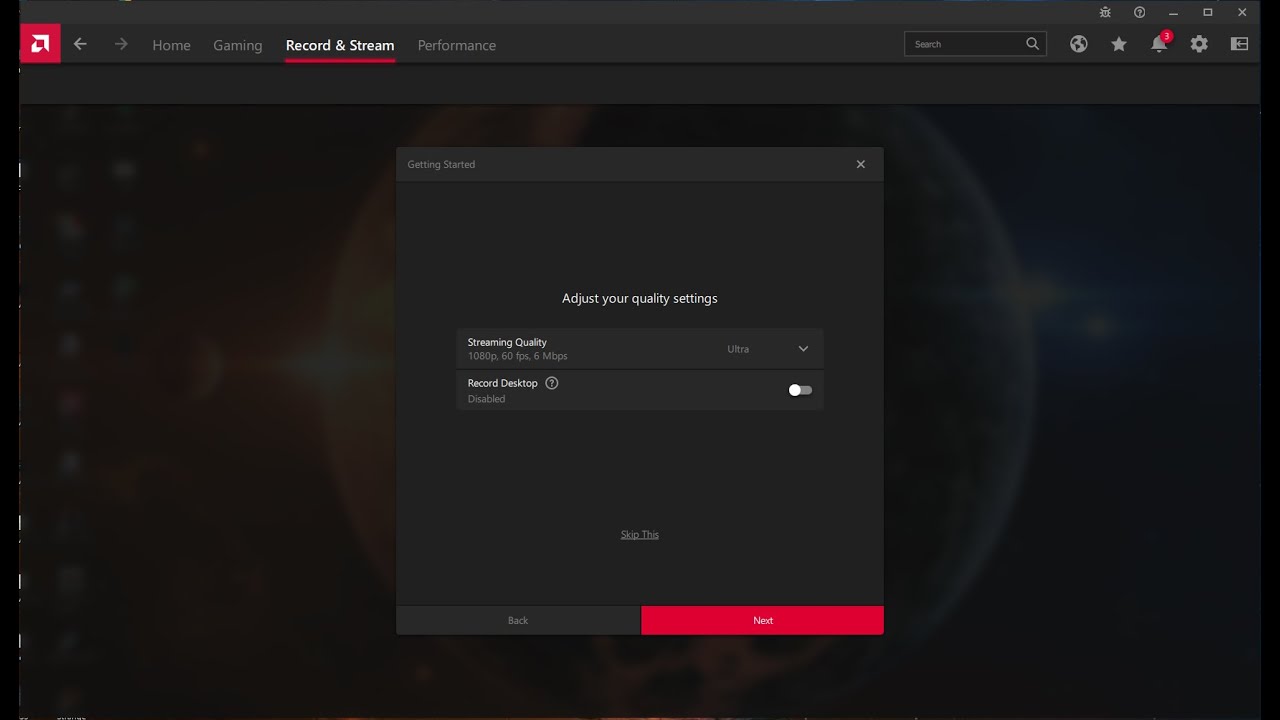 streaming with AMD drivers using ultra preset 6900XT - YouTube