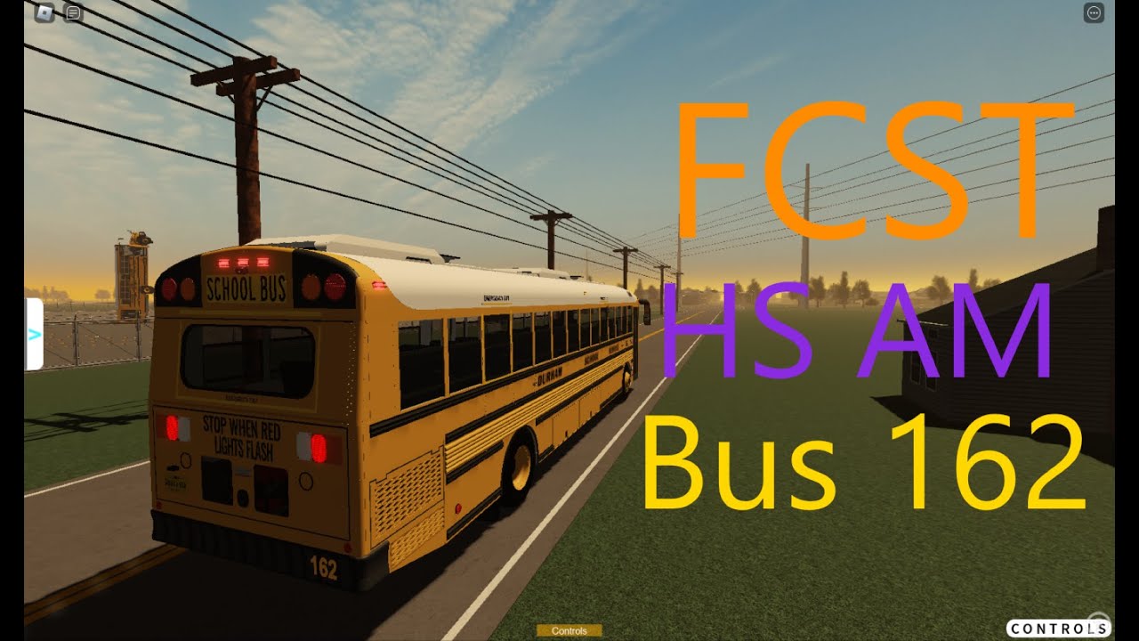 First Coast Student Transportation - HS AM - 2022 Thomas HDX - Bus 162 ...