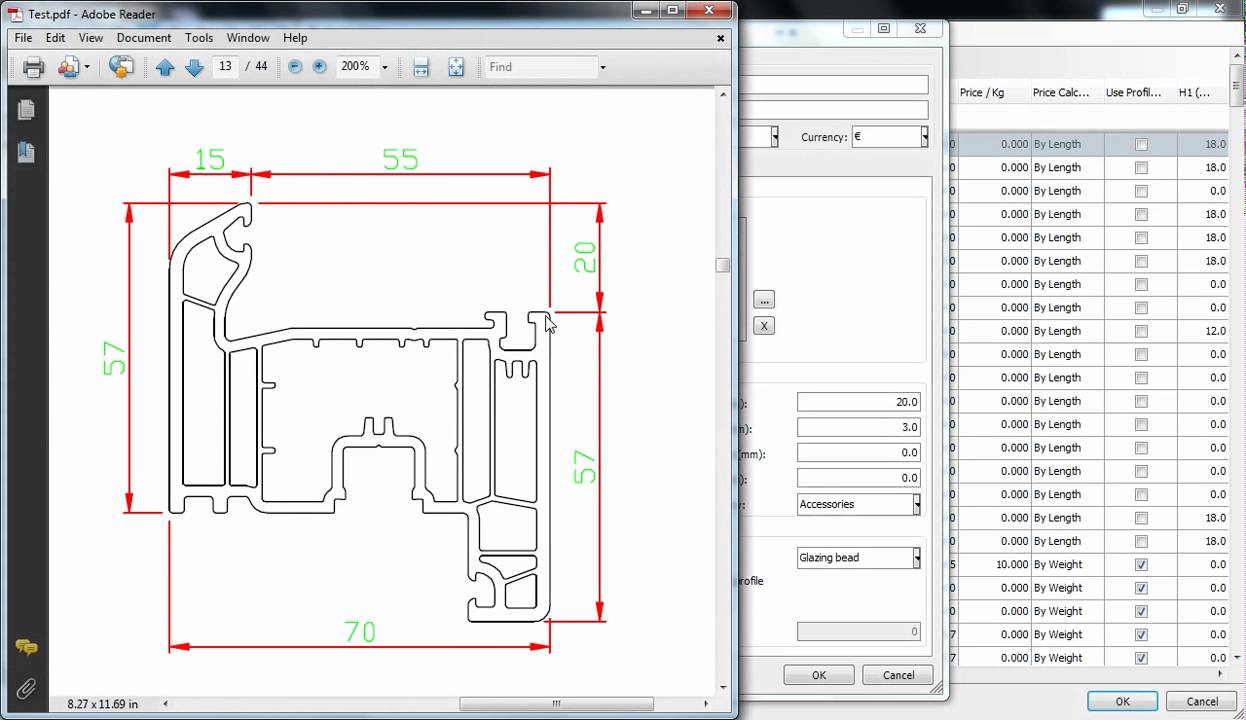Ra Workshop 3.2 - Sash Profile - Geometrical Parameters - YouTube