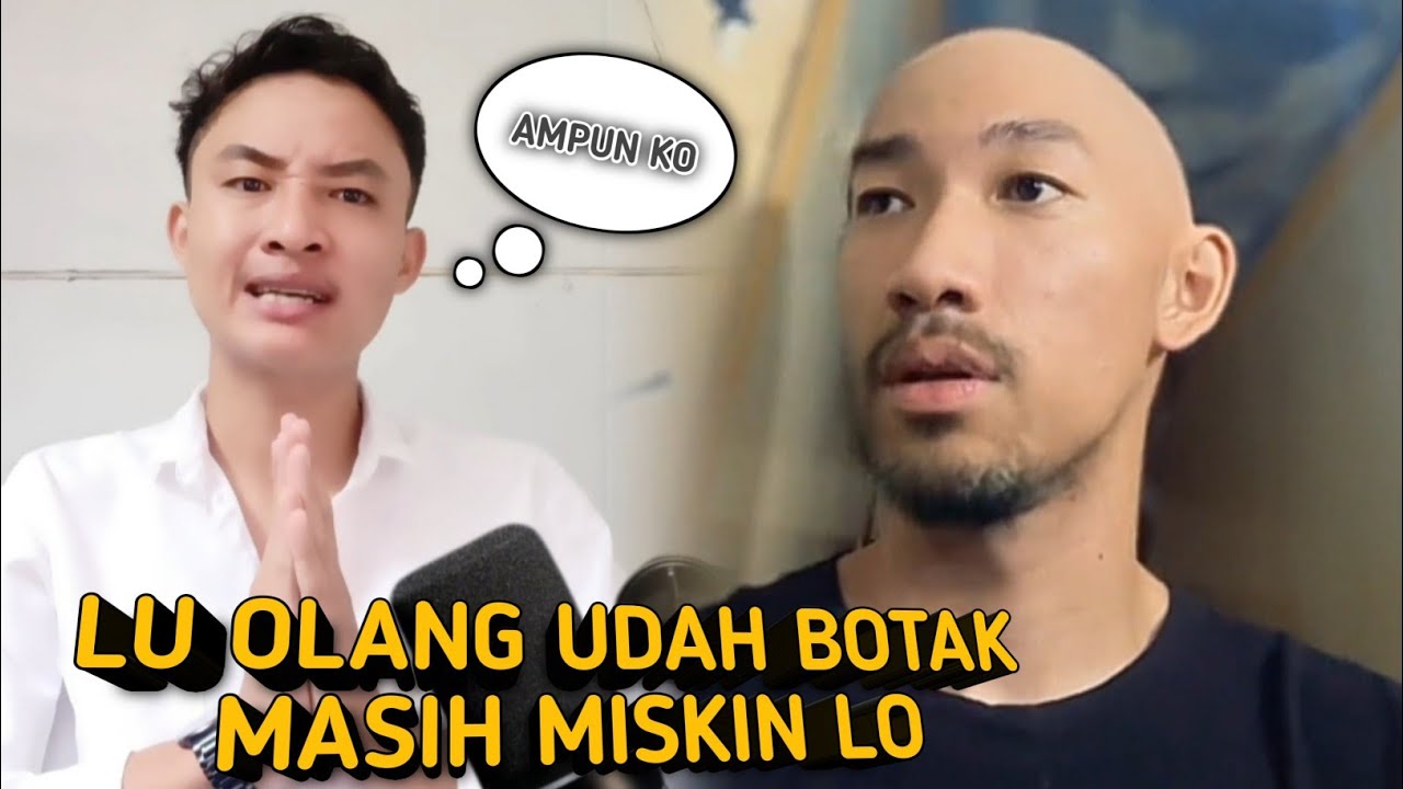 LU OLANG UDAH BOTAK MASIH MISKIN LO ‼️ REACTION TIKTOK VIRAL HANSEN LUCU - YouTube