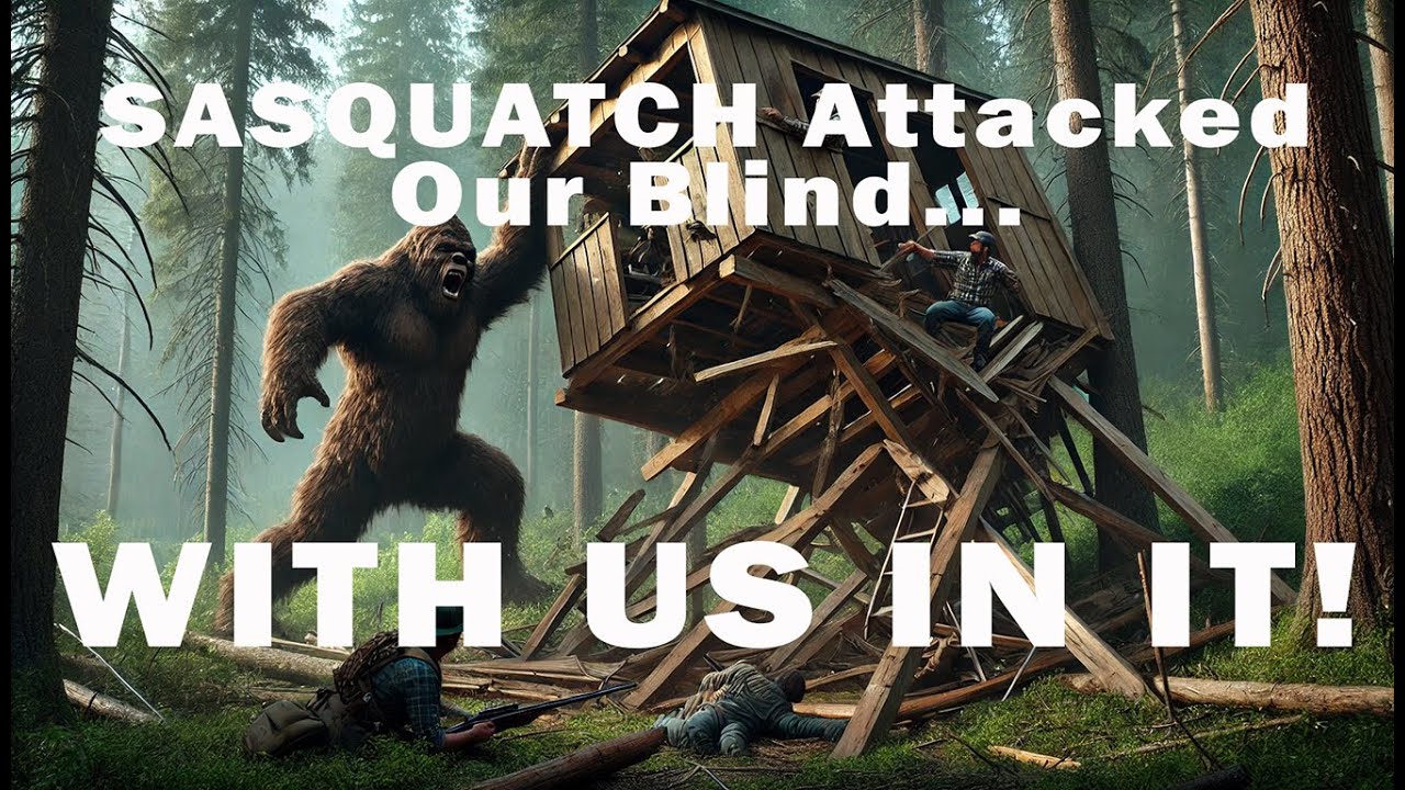 Sasquatch Attacks Hunting Blind – Hunter Fires a Shot, Terrifying ...