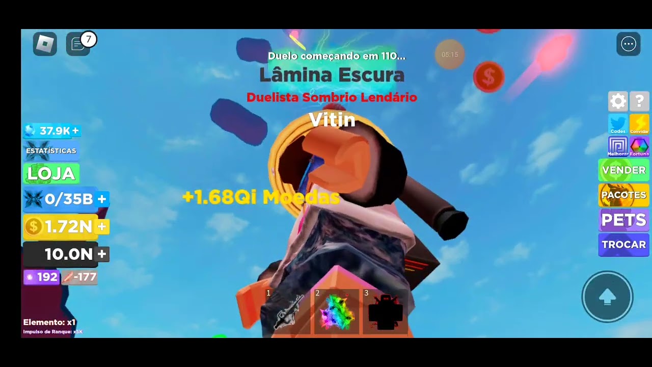 gameplay de ninja legends - YouTube