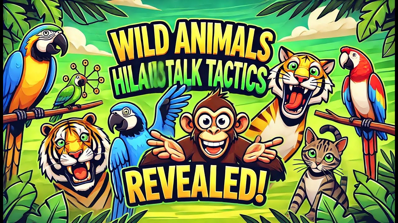 Wild Animals' Hilarious Talk Tactics Revealed! - YouTube