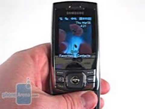 Samsung M520 Review - YouTube