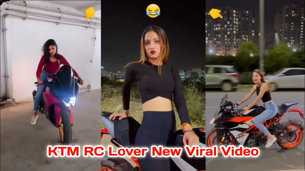 KTM RC Lover Girls ️ Viral Video || RC 200 Bike - YouTube