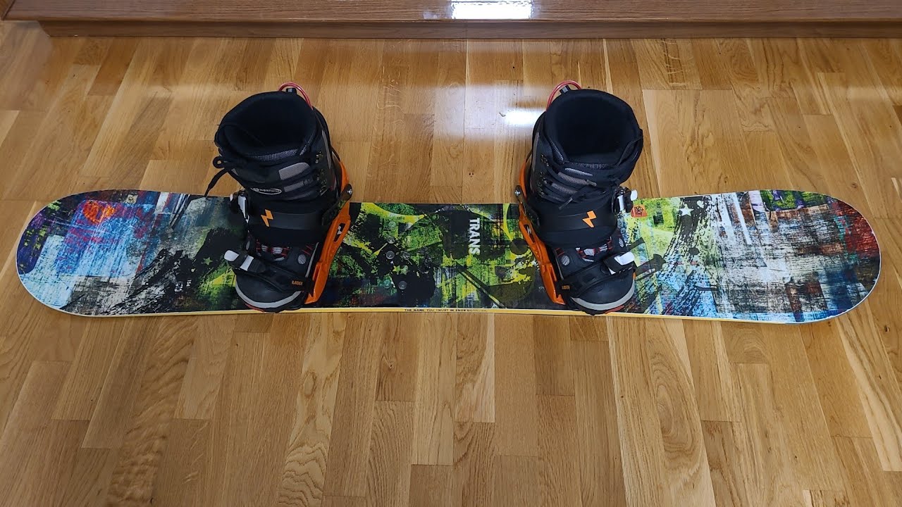 Trans Snowboard Tahtası Raiden Bağlama Northıll Bot - YouTube