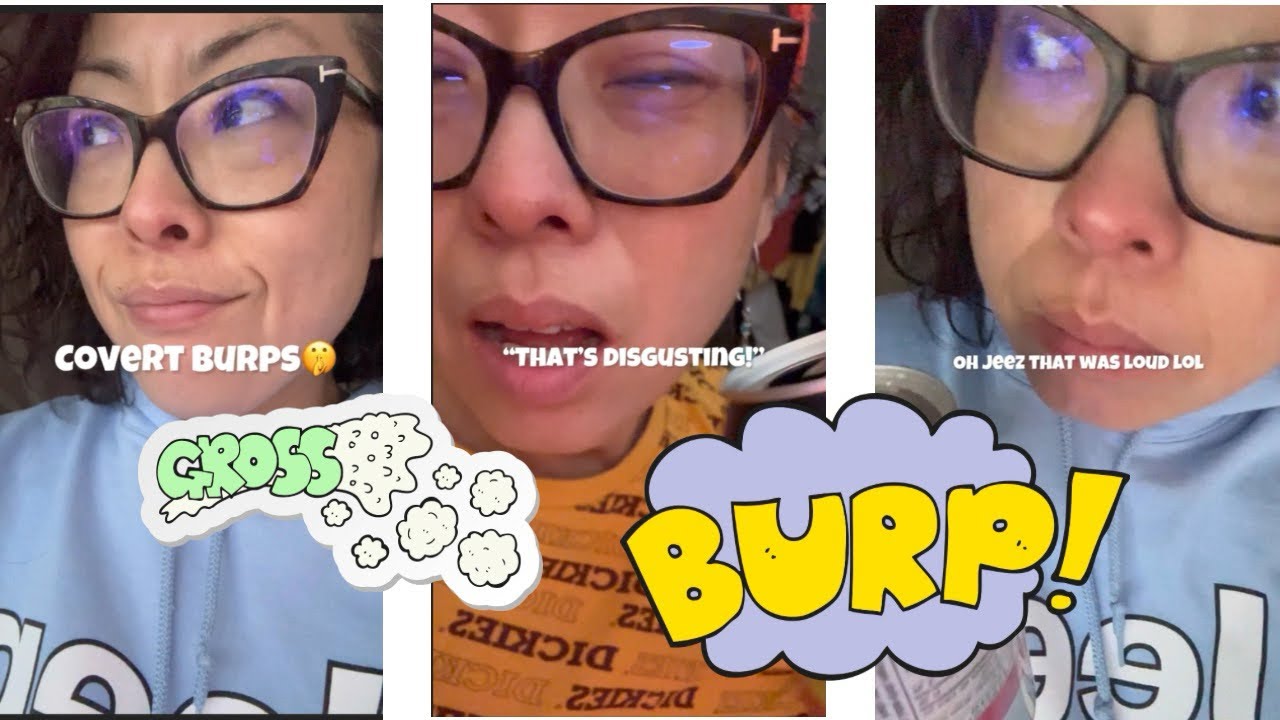 ⚠️Burp Montage🫧⚠️: covert burps, quiver burps, gurgly burps #burps # ...