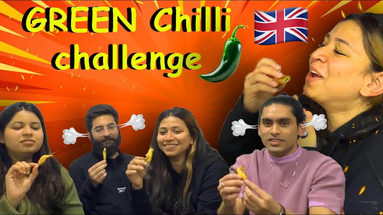 Chilli Eating Challenge Vlog 🌶️🔥 - YouTube