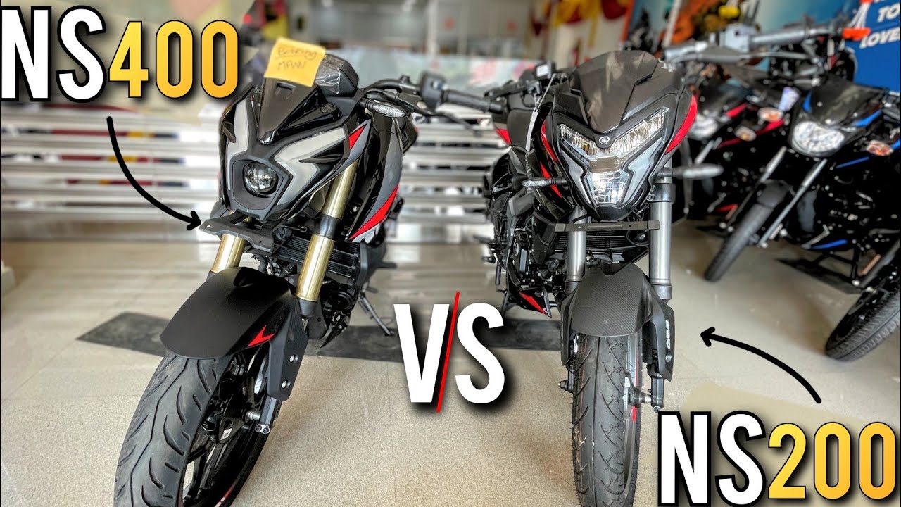 NS 200 vs NS 400 🤔 | Bajaj Pulsar Ns 200 vs Ns 400 Z Detailed ...