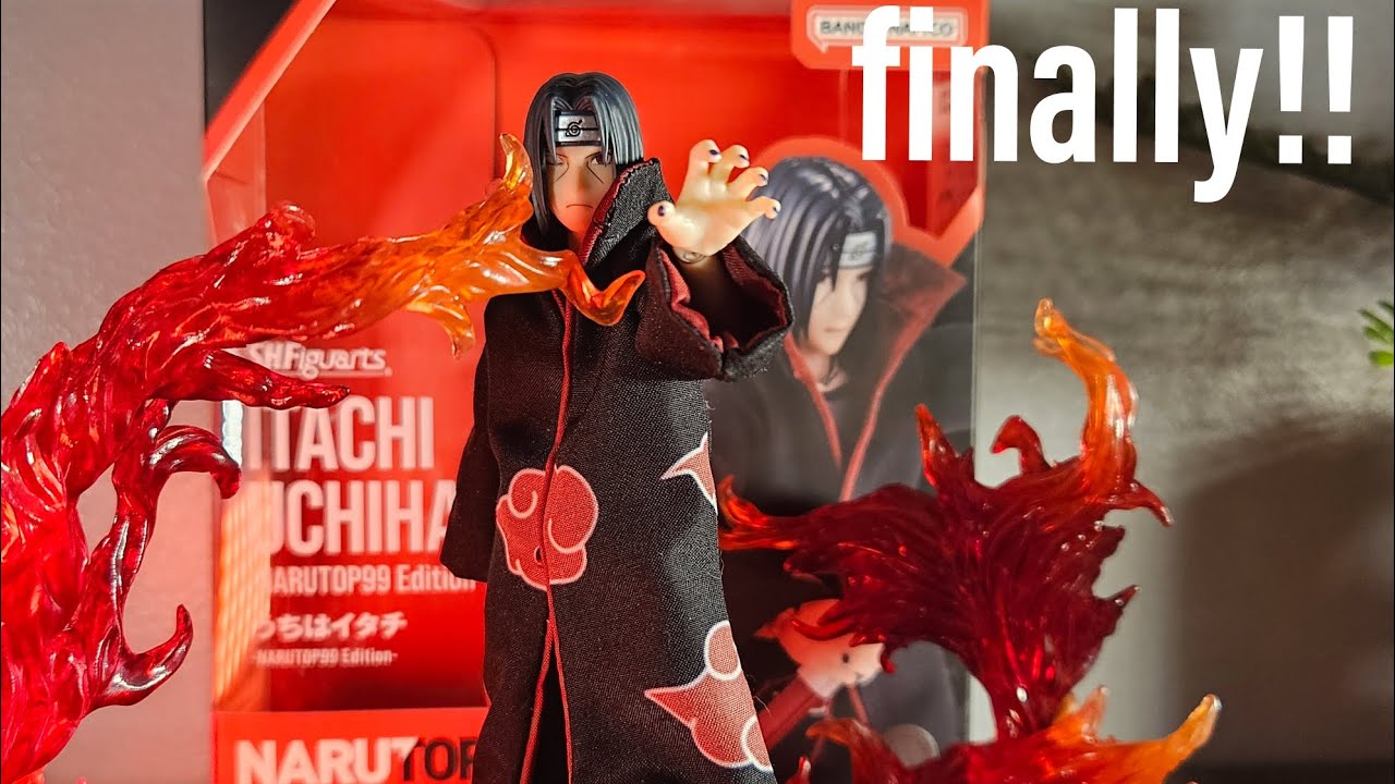 The SHF Itachi Uchiha: A Perfect Blend of Art & Anime - YouTube