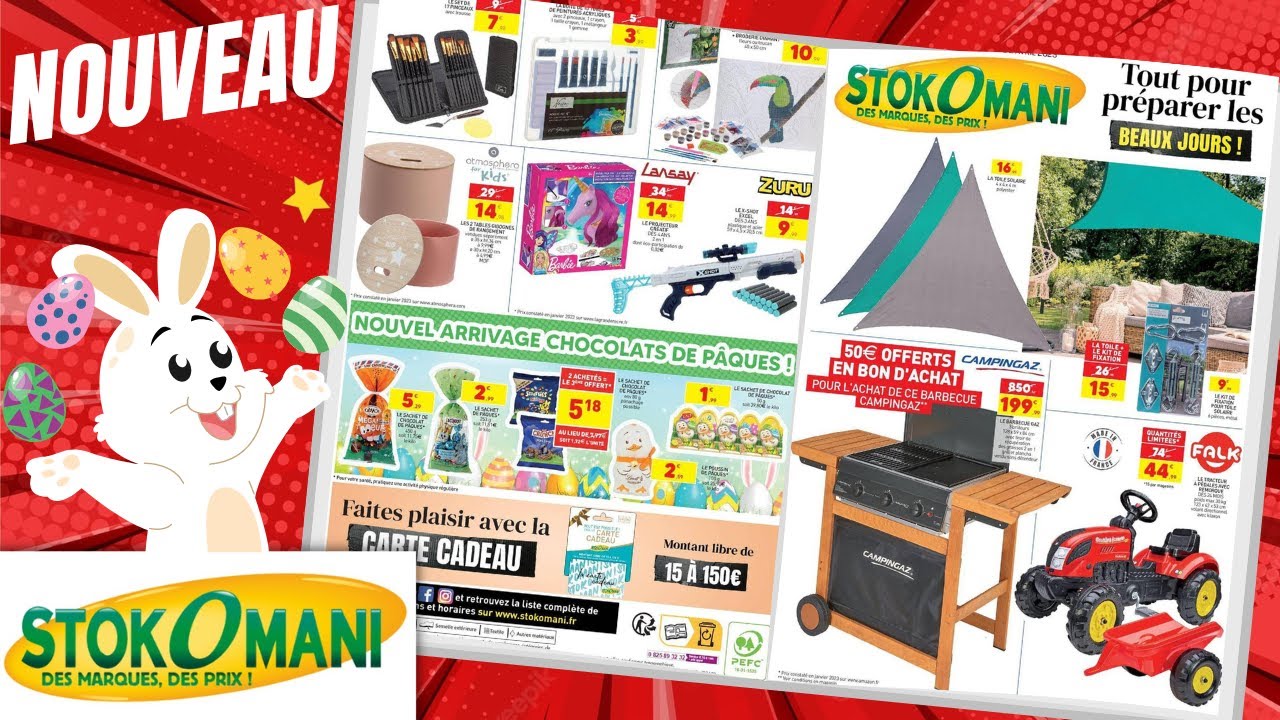 catalogue STOKOMANI du 22 mars au 2 avril 2023 💝💛 Magasin de déstockage ...