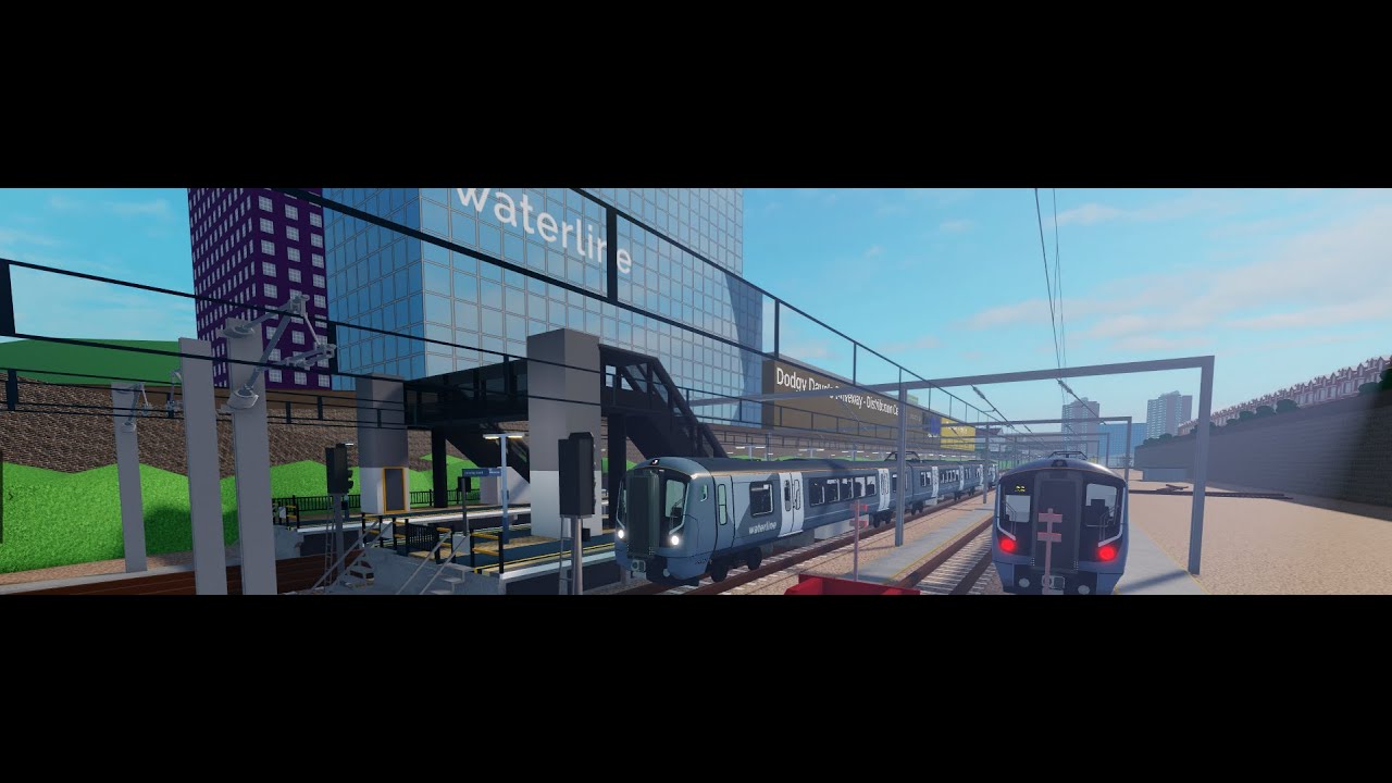 Guarding a Waterline Train in SCR - YouTube