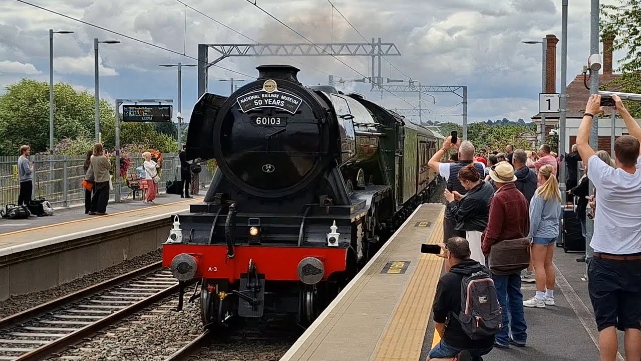 60103 Flying Scotsman on the Pullman, 2nd August 2025 - YouTube