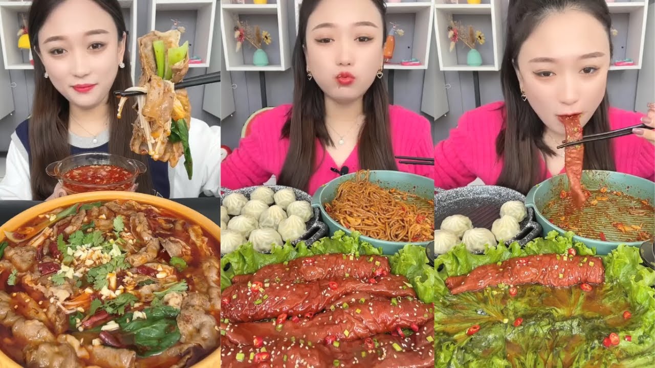 Cute Girl Eating Food So Yummy Mukbang ASMR Ep301 | 可爱的女孩吃食物如此美味 Mukbang ASMR Ep301 - YouTube