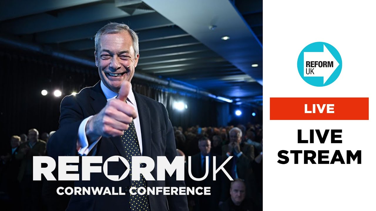 LIVE: Reform UK Cornwall Conference - YouTube
