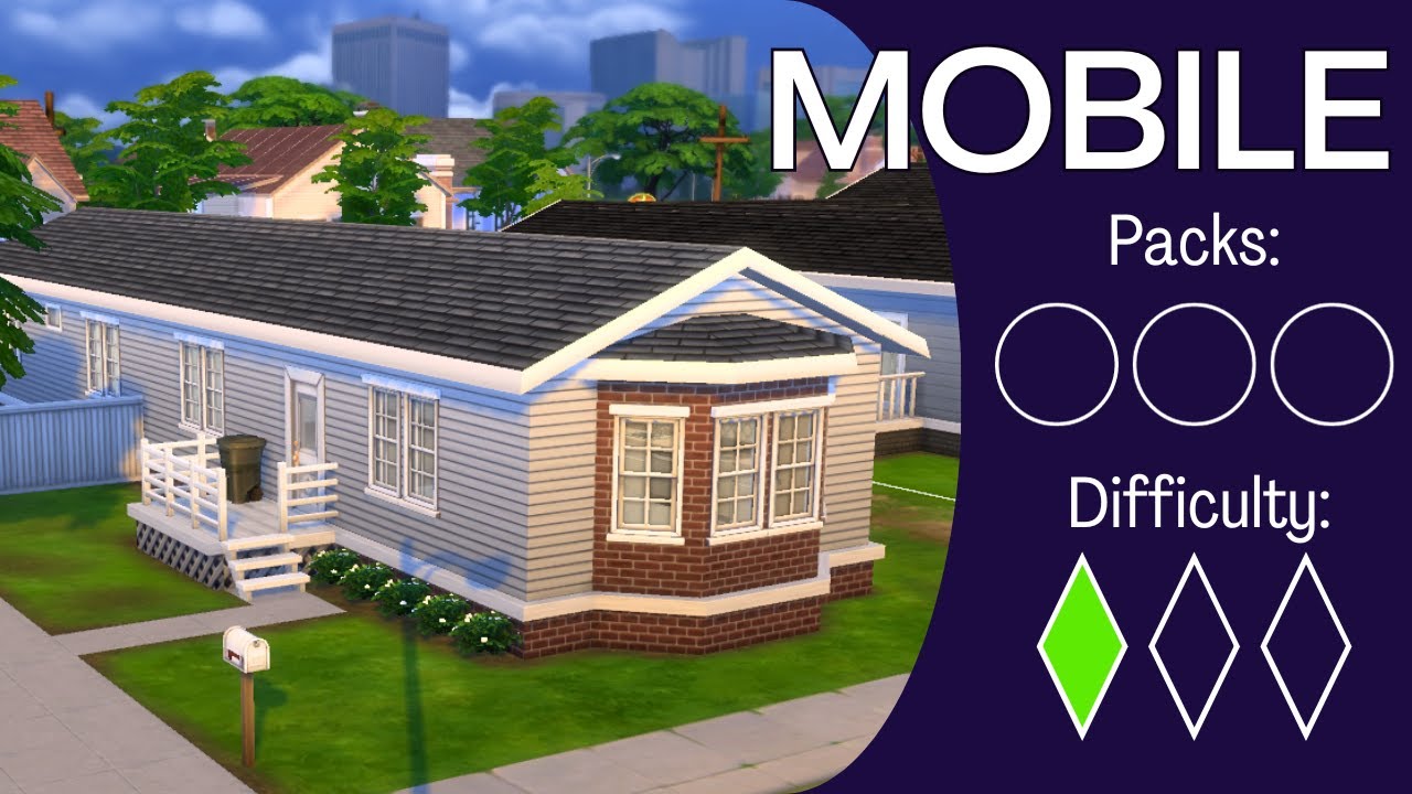 How To Build a MANUFACTURED HOME Like a Nerd - Beginner Base Game In ...