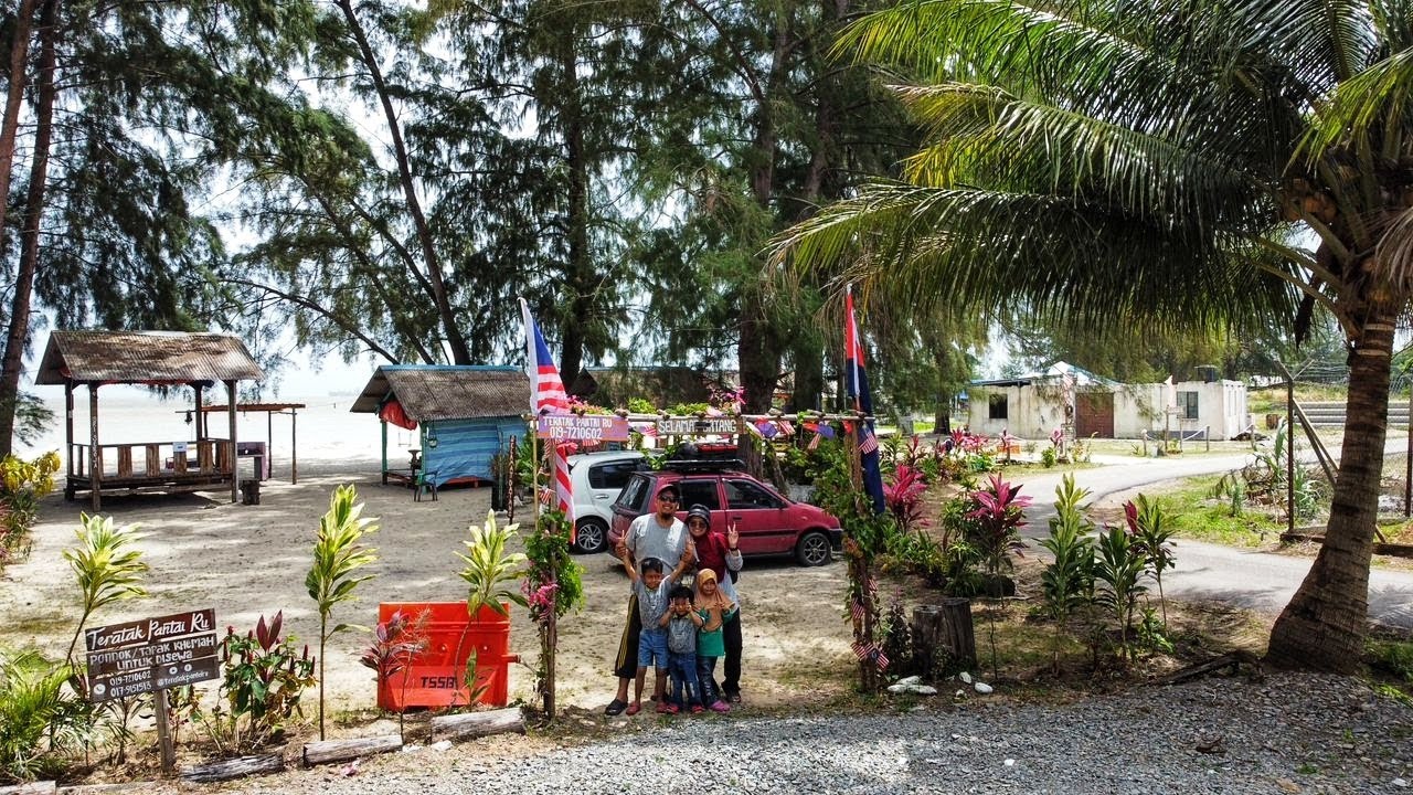 Teratak Pantai Ru - Pengerang (campsite baru) - YouTube