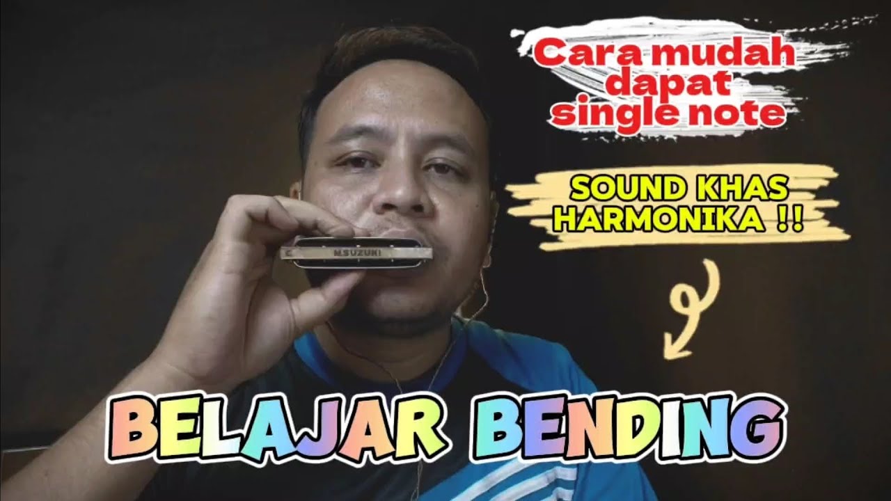 Suara Khas Harmonika | Cara Dapetin Single Note di Harmonika | Tutorial ...