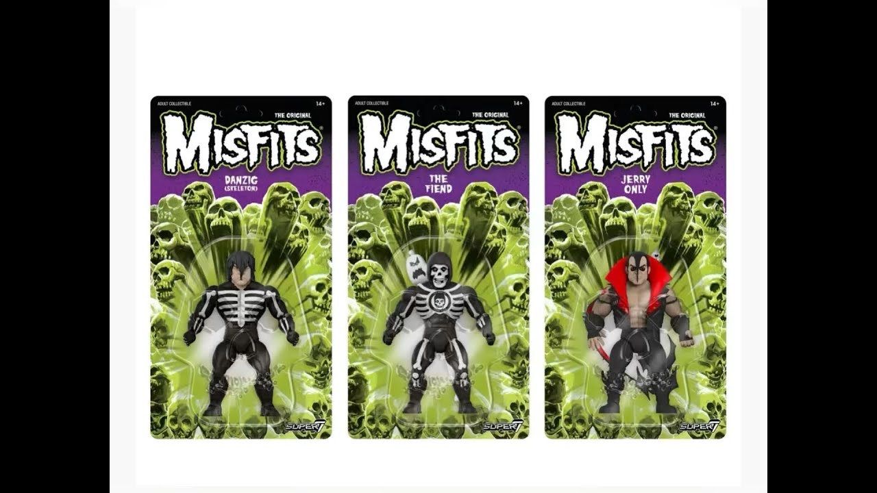 Super7 Misfits , Samhain ,& Danzing Vintage Figures Wave 1 Pre Sale ...