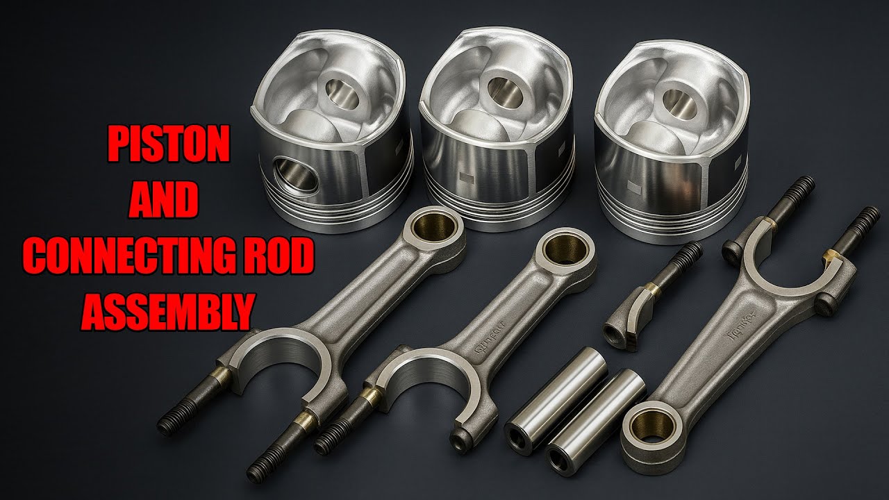 Auto Repair Training: Piston Pin & Connecting Rod Installation - YouTube