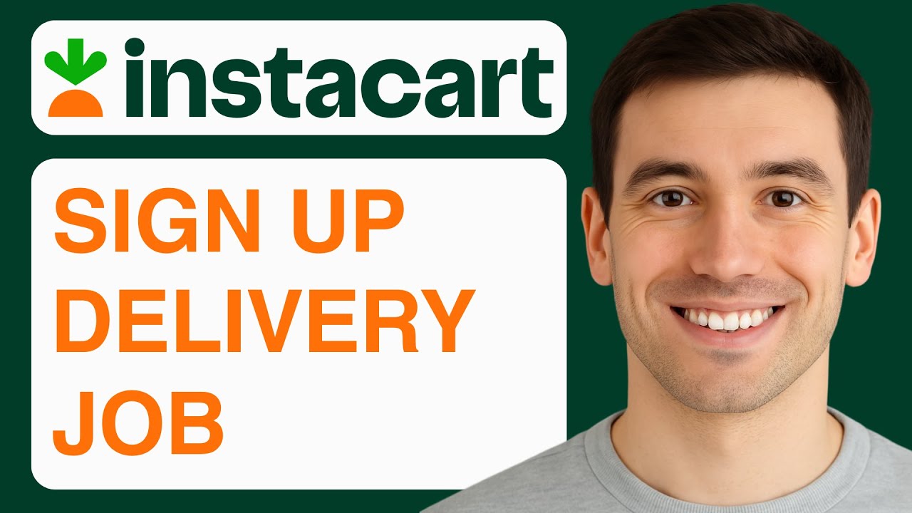 How To Sign Up For Instacart Delivery Job - 2025 (Step By Step) - YouTube
