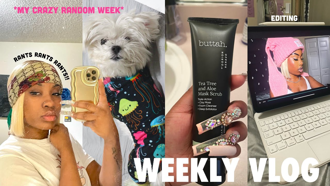 Weekly Vlog: *Realistic random week*🤍 editing , rants, seafood boil ...