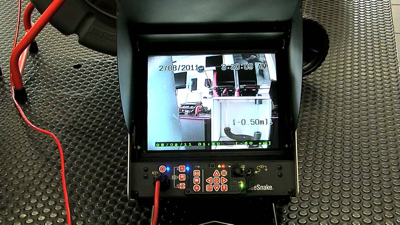 Ridgid CS10 Drain Inspection Camera Monitor 39343 - YouTube