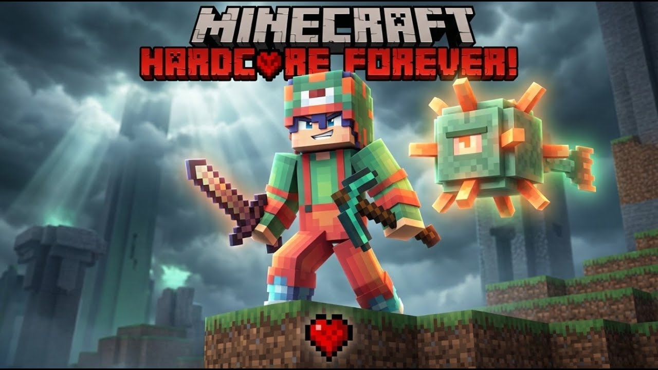 Minecraft Hardcore Forever! Part 2 - YouTube