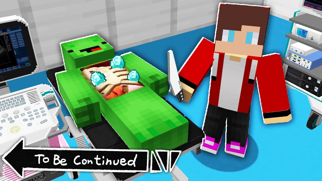 WHAT'S INSIDE JJ and MIKEY - Minecraft gameplay Thanks to Maizen JJ and ...