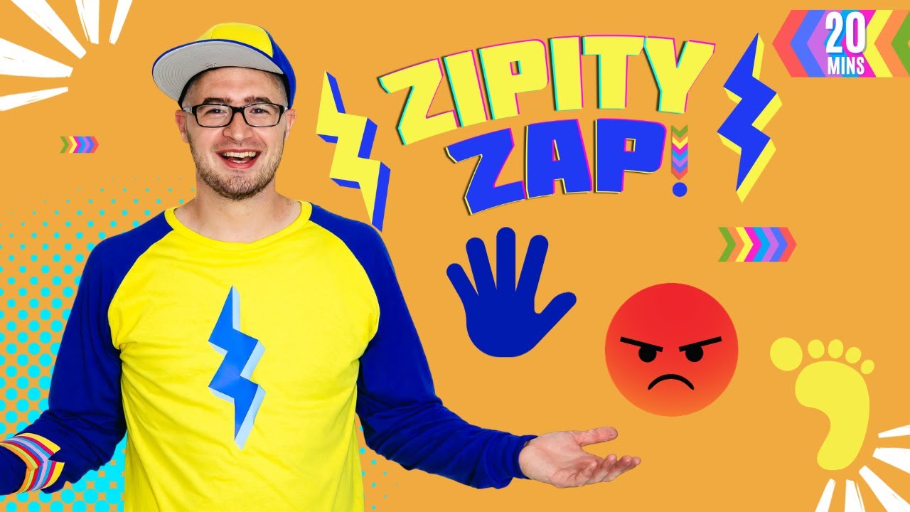 Body Parts and Dealing With Frustration For Kids | ZIPITY ZAP ...