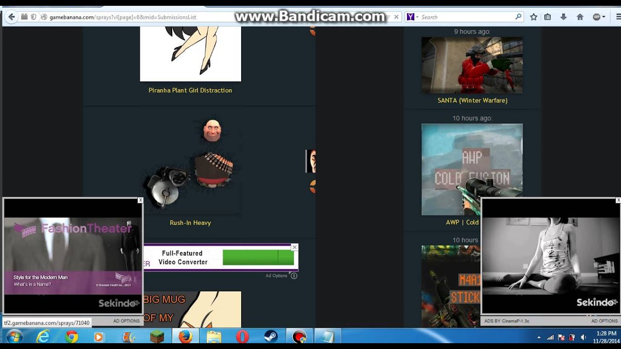 How to get custom sprays TF2 - YouTube