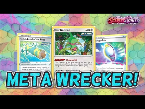 This Kecleon/Scroll of the Skies Deck OBLITERATES the Meta! | Scarlet ...