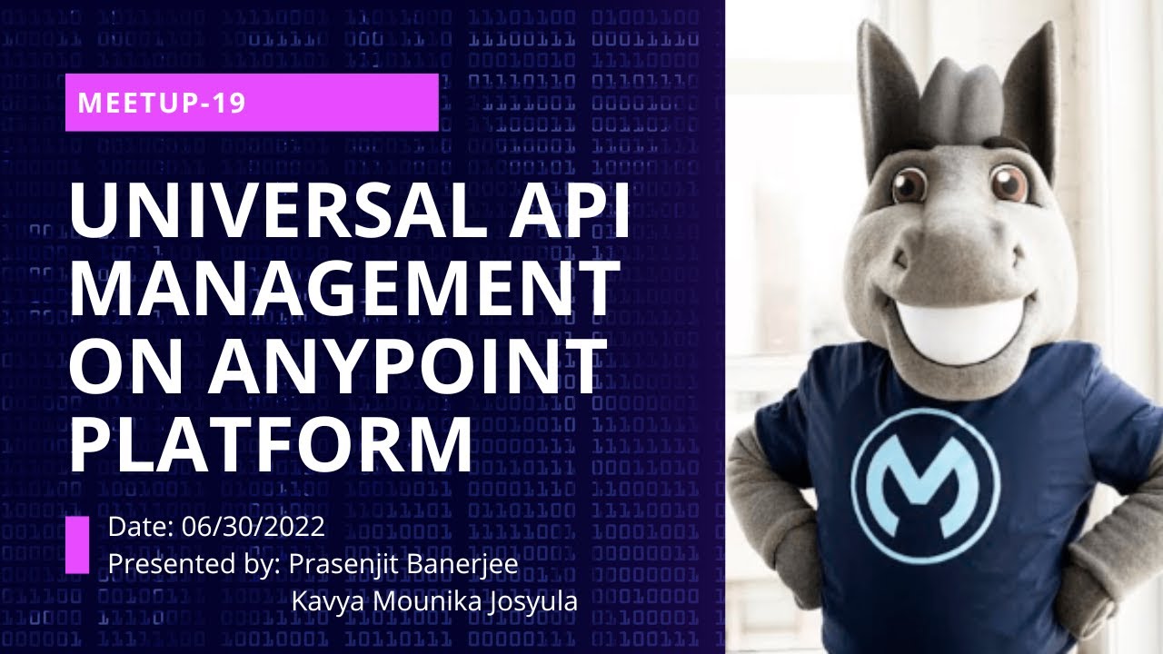 Universal API Management On Anypoint Platform - YouTube