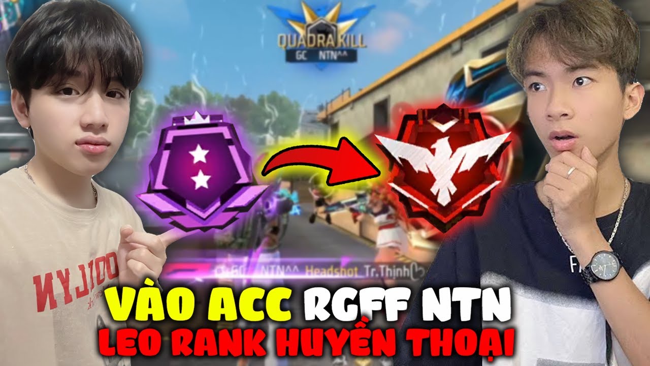 Hành Trình 24h Supi Vào Acc RGFF NTN Leo Rank Huyền Thoại, Highlight ...