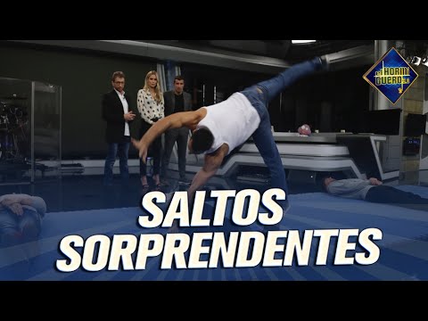 Nuestros gimnastas vuelan a cámara lenta - El Hormiguero