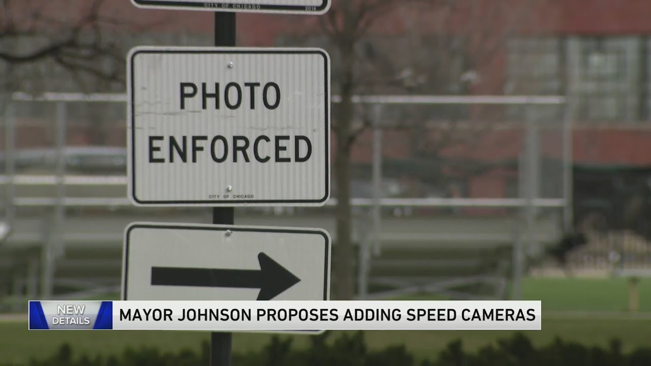 Report: Mayor Brandon Johnson proposes adding speed cameras to help balance city budget - YouTube