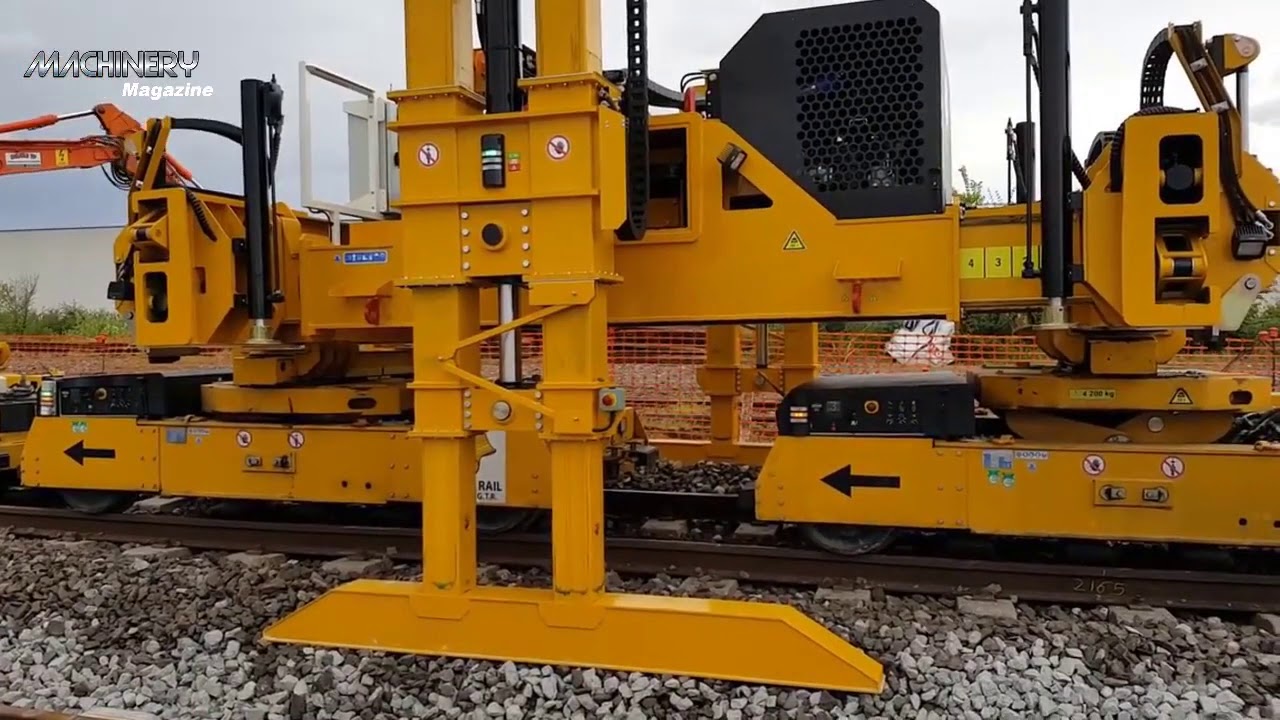 Этот современный метод строительства железных дорог Невероятное ...