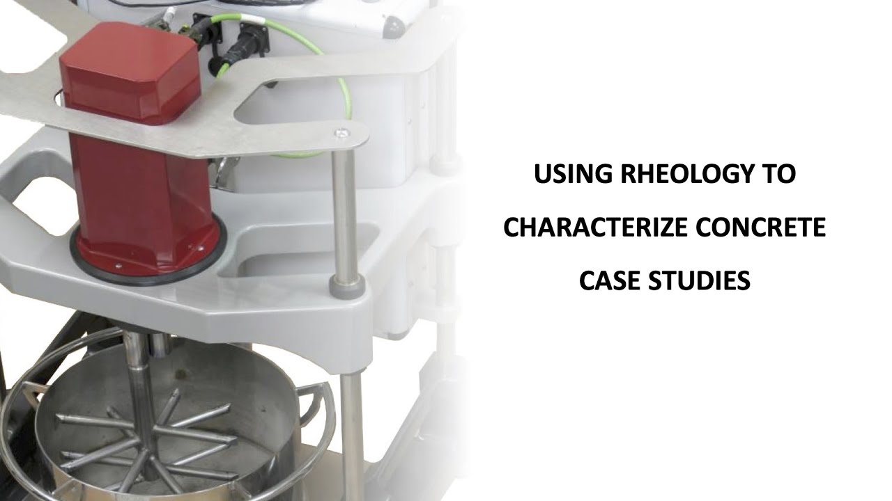 Using Rheology to Characterize Concrete - YouTube