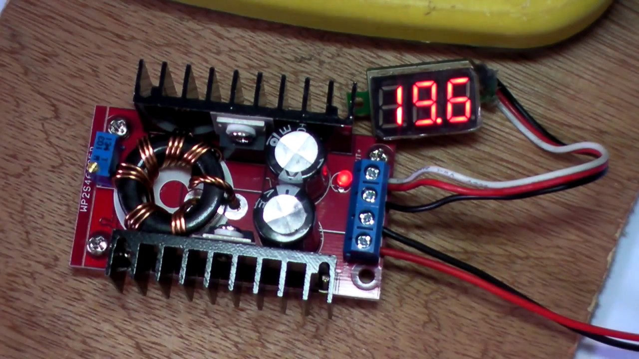 DC 6A 150W Step up Boost Converter Module Unboxing and Review - YouTube