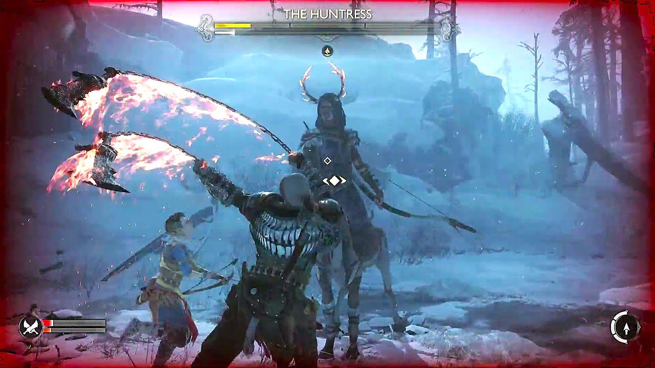 God of War Ragnarok - Part 2 | Huntress Boss Fight - YouTube