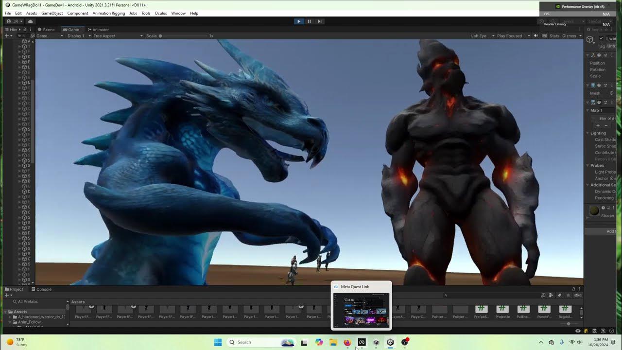 Dev Log 2 Vr game Sandbox - YouTube