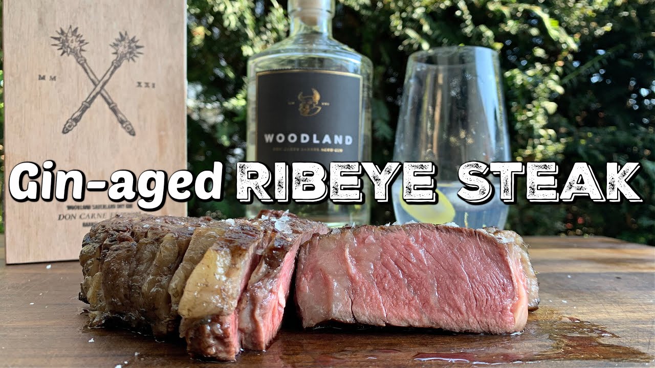 Gin-aged BEEF - Wie gut kann dieses RIBEYE STEAK schon sein? - YouTube